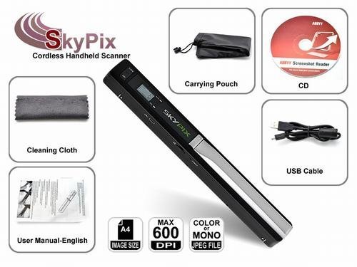 Mini Portable Scanner SKYPIX TSN410 | Borja Home Page