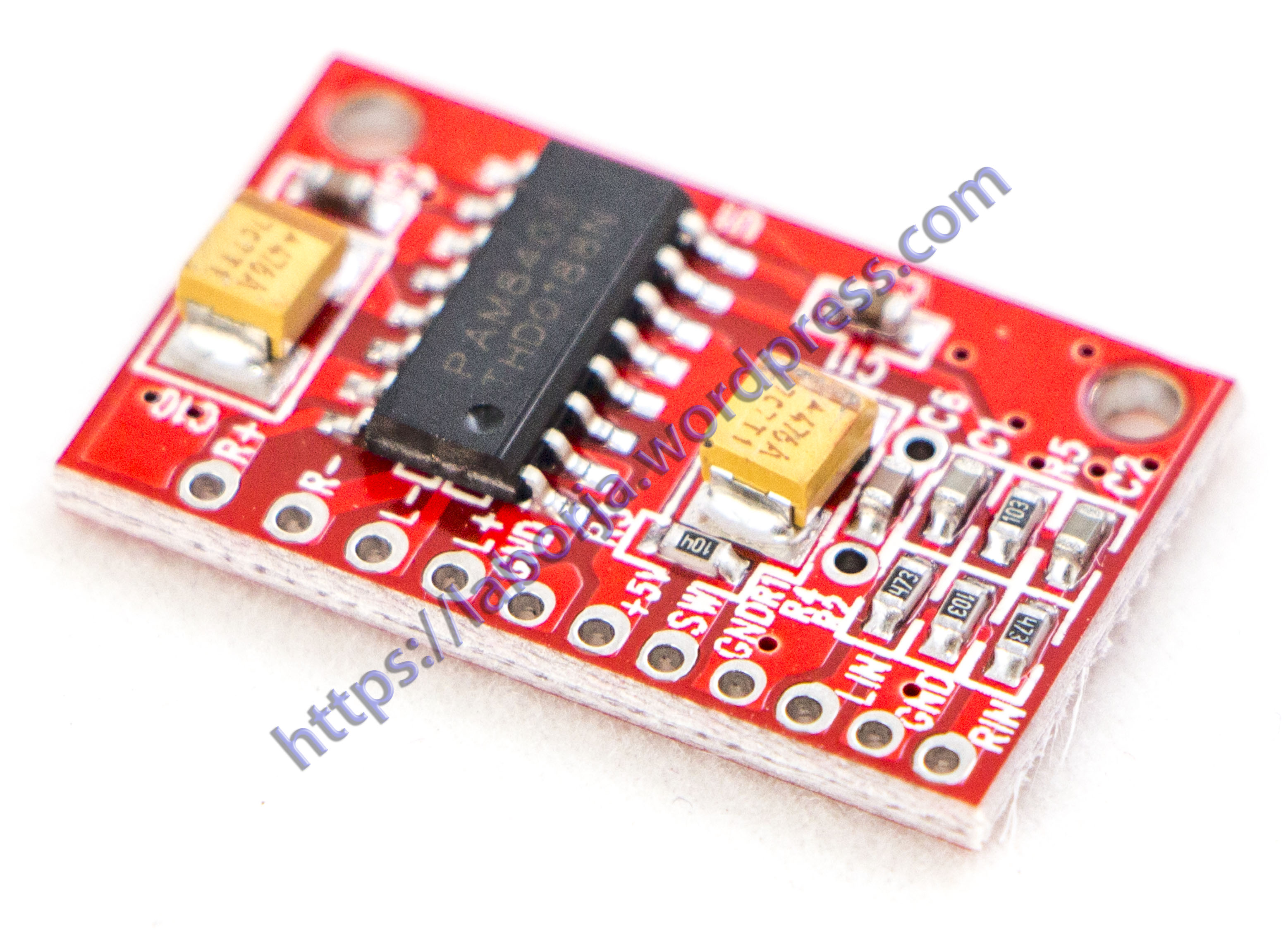 Audio Amplifier 2 Channels 3W PAM8403 | Borja Home Page