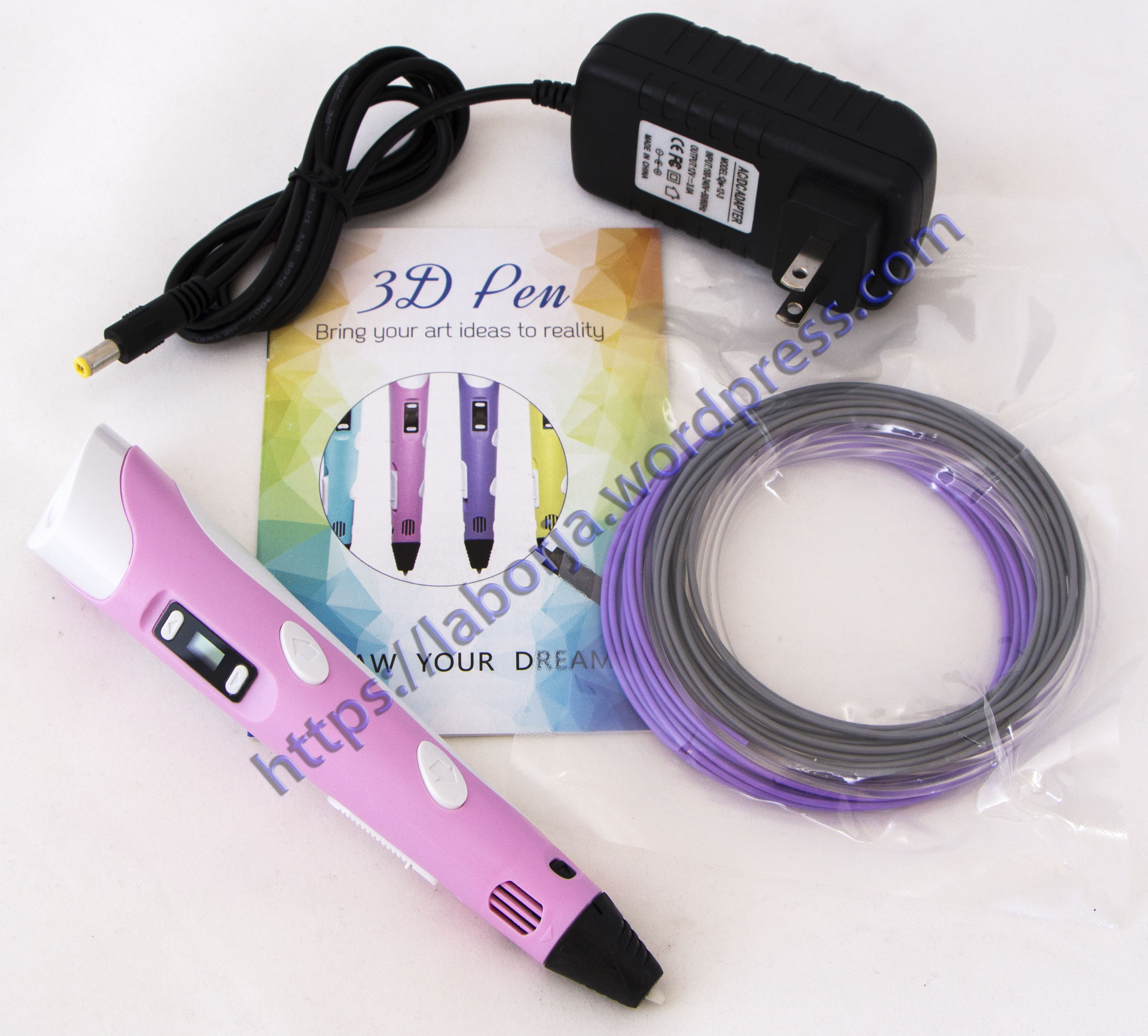DEWANG Second Generation LCD 3d Printer Pen | Borja Home Page